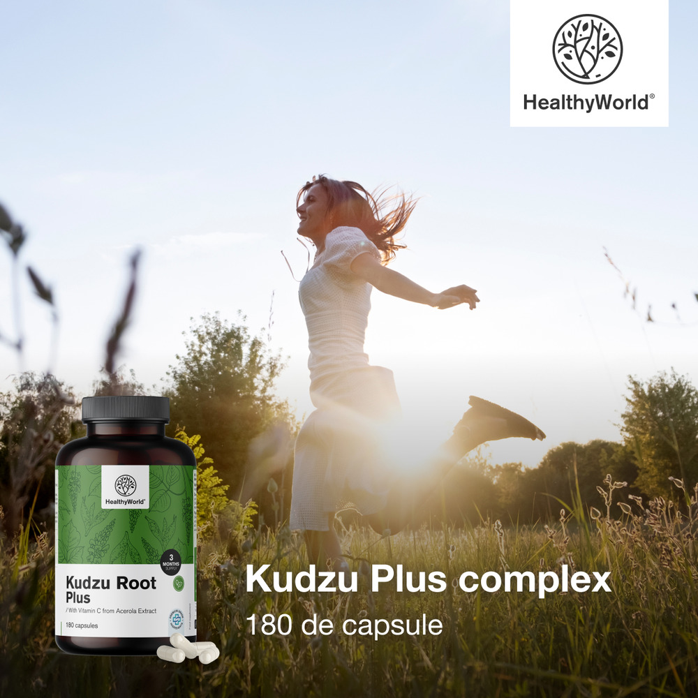 Kudzu Plus complex, 180 de capsule - FutuNatura.ro