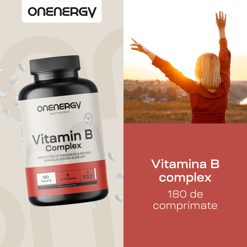 Vitamina B complex, 180 de comprimate - FutuNatura.ro