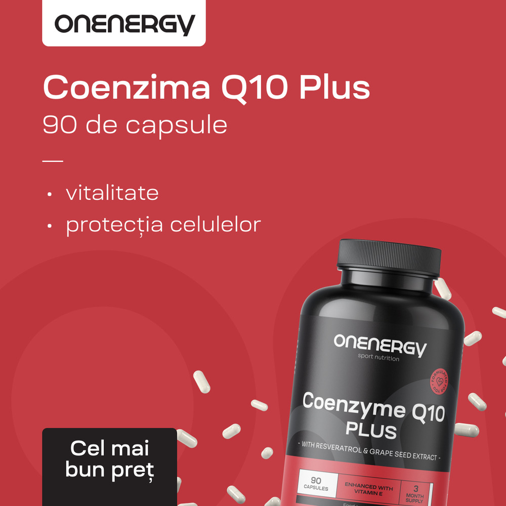 Coenzima Q10 Plus, 90 de capsule - FutuNatura.ro